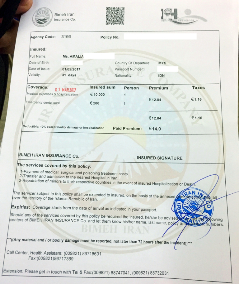 Essential Guide to Applying for an Iranian Visa | Amalia's Travels ...